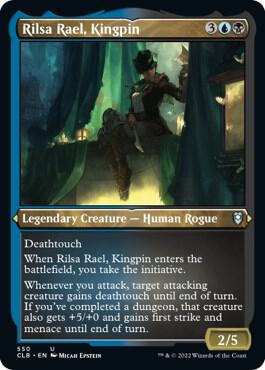Rilsa Rael, Kingpin (Foil Etched) - Commander Legends: Battle for ...