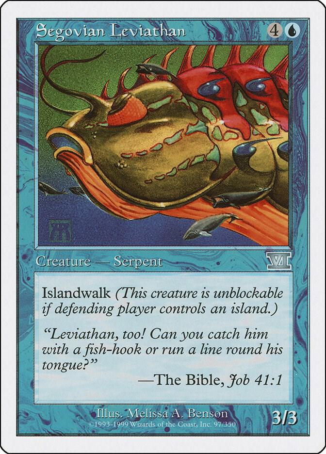 Segovian Leviathan - Classic Sixth Edition - Magic: The Gathering ...