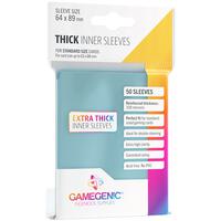 GameGenic Thick Inner Sleeves - Clear (50-Pack) - GameGenic Card ...