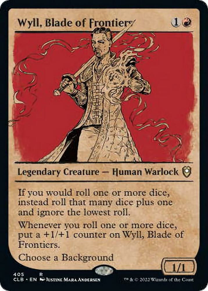 Wyll, Blade of Frontiers (Showcase) - Commander Legends: Battle for ...