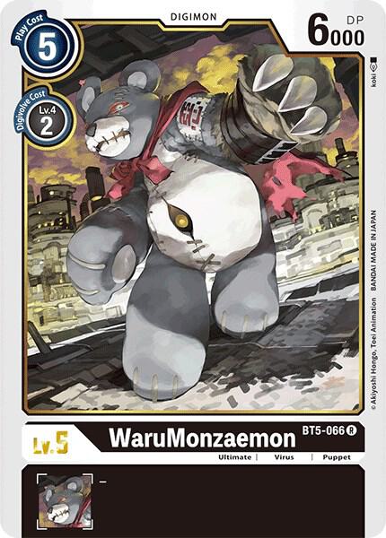 WaruMonzaemon (Demo Deck Exclusive) - Digimon Demo Deck Exclusive Cards ...