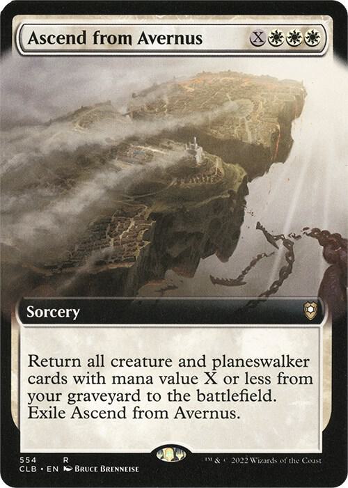 Ascend from Avernus (Extended Art) - Commander Legends: Battle for ...