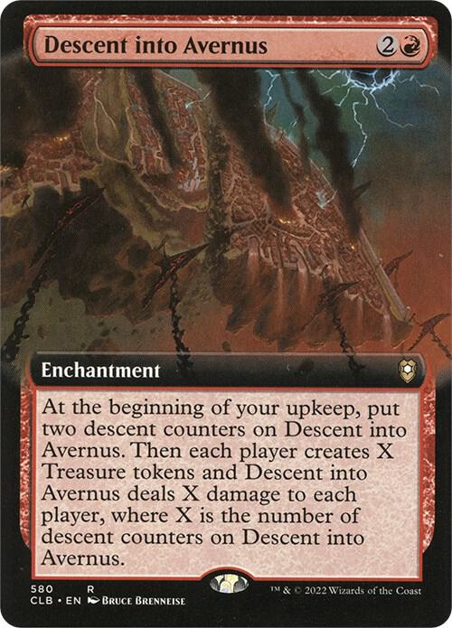 Descent into Avernus (Extended Art) - Commander Legends: Battle for ...