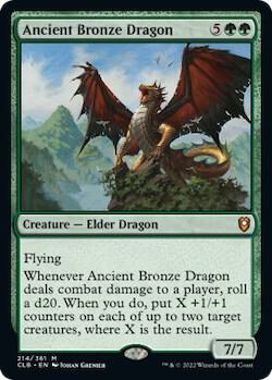 Ancient Copper Dragon - Commander Legends: Battle for Baldur's Gate - Magic: The Gathering ...