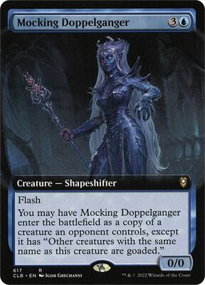 Mocking Doppelganger (Extended Art) - Commander Legends: Battle for ...
