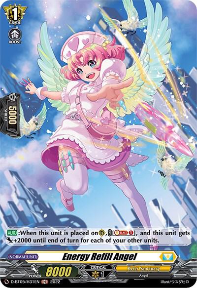 Energy Refill Angel (Holo) - D-BT05: Triumphant Return of the Brave ...