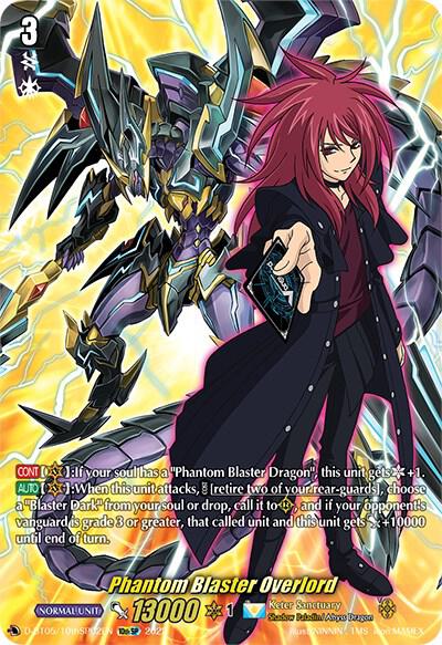 Phantom Blaster Overlord (10th SP) - D-BT05: Triumphant Return of the Brave Heroes - Cardfight ...