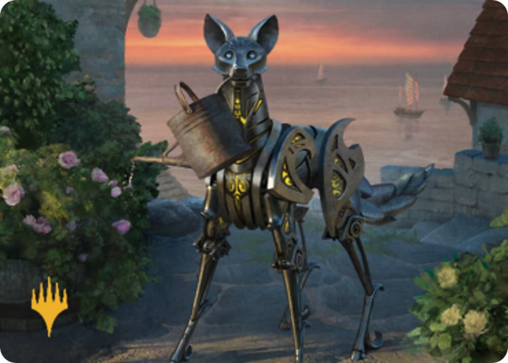 Clockwork Fox Art Card (Gold-Stamped) - Art Series: Commander Legends ...