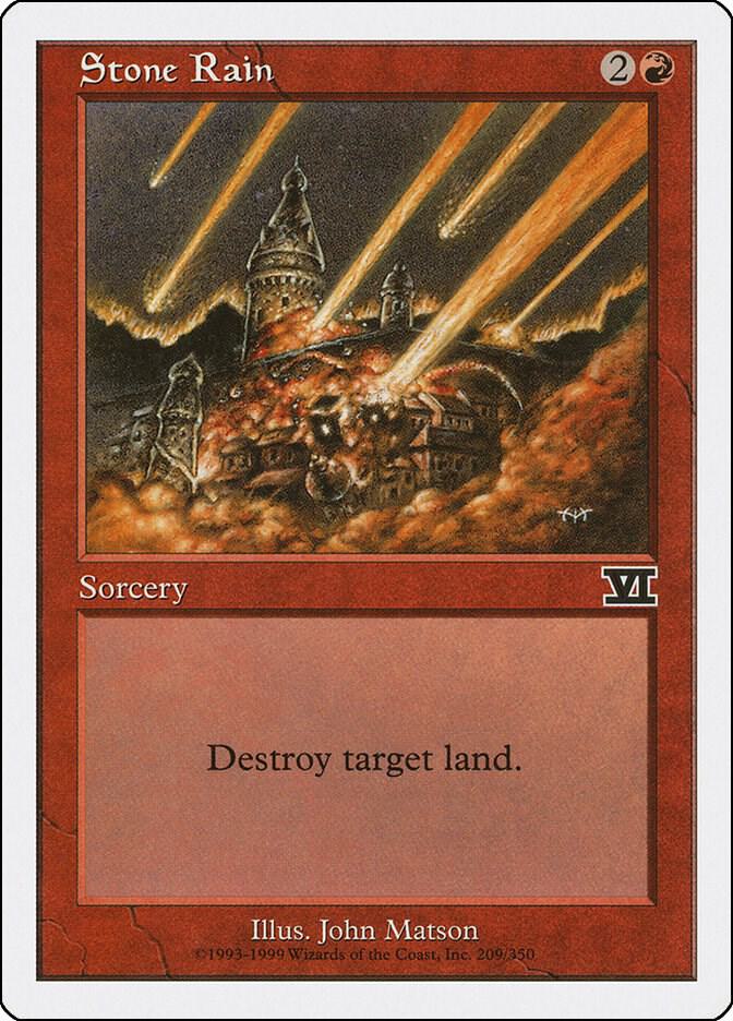 Stone Rain - Classic Sixth Edition - Magic: The Gathering - TCGplayer.com