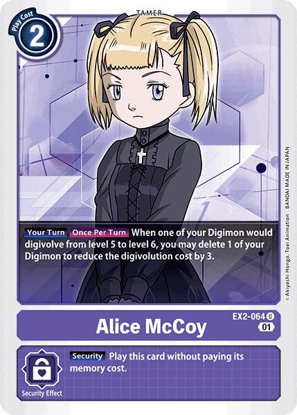 Alice McCoy - Digital Hazard - Digimon Card Game - TCGplayer.com