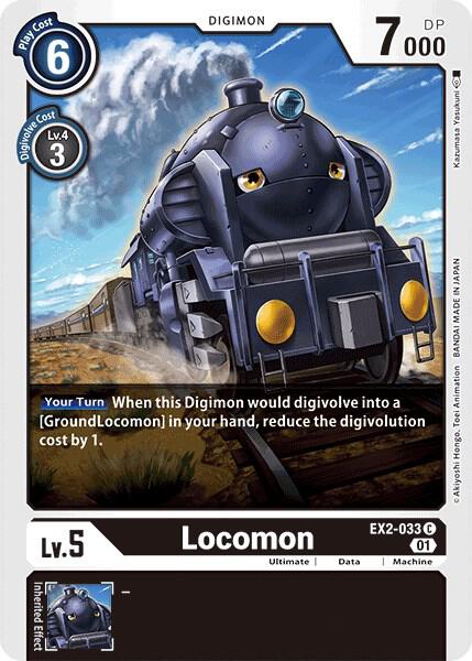 Locomon - Digital Hazard - Digimon Card Game