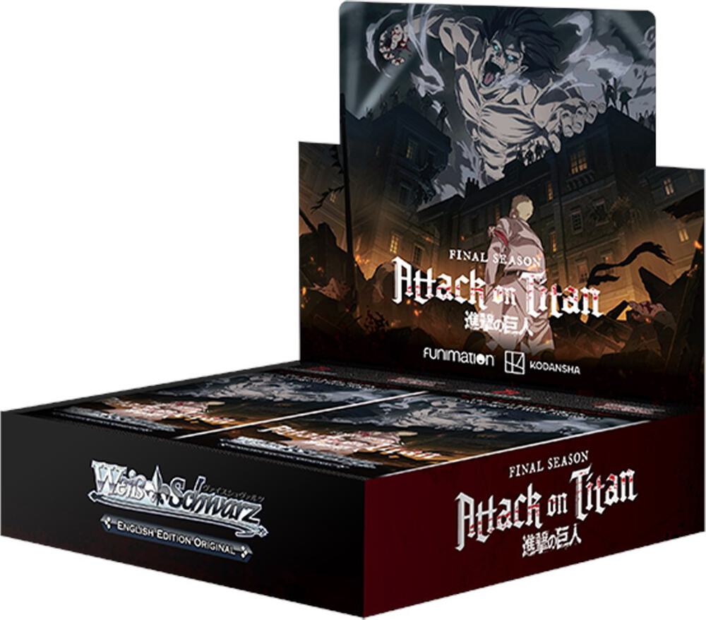 Attack on Titan: Battle for Humanity Booster Box - Attack on Titan ...