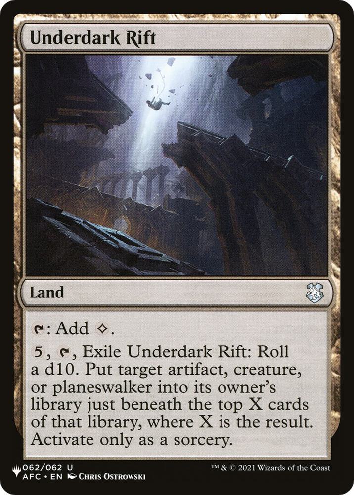Underdark Rift - The List Reprints - Magic: The Gathering - TCGplayer.com