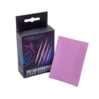 Prismatic Defender Card Sleeves - Holographic Sleeves - Pink ...