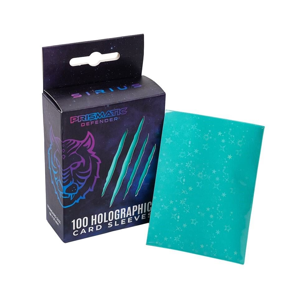 Holographic Sleeves - Turquoise / Starfield (100-Pack) - Prismatic ...