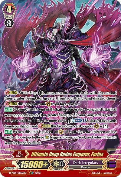 Ultimate Deep Hades Emperor, Forfax (SR) - D-PS01: P Clan Collection ...