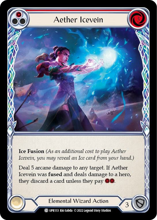 Aether Icevein (Red) - Uprising - Flesh and Blood TCG - TCGplayer.com