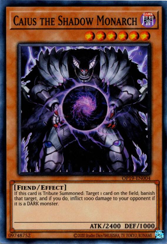 Caius the Shadow Monarch - OTS Tournament Pack 19 - YuGiOh - TCGplayer.com