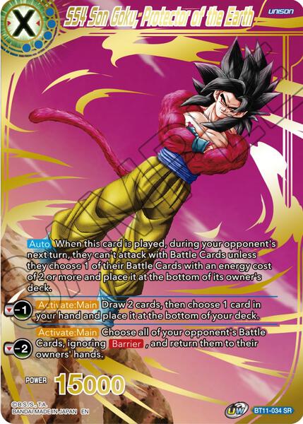 SS4 Son Goku, Protector of the Earth - Theme Selection: History of Son ...