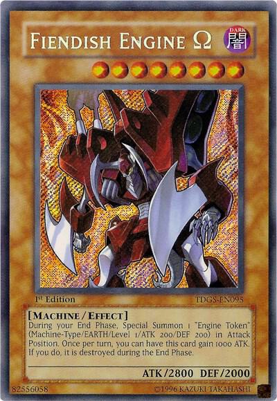 Fiendish Engine Omega - The Duelist Genesis - YuGiOh - TCGplayer.com