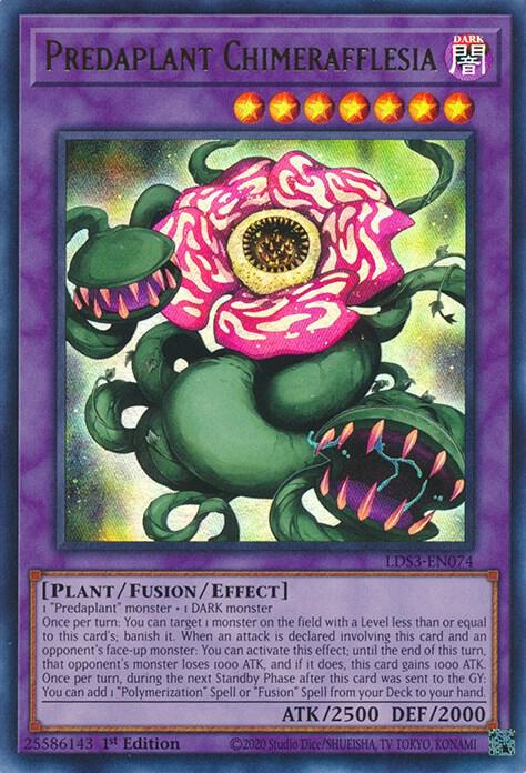 Predaplant Chimerafflesia - Legendary Duelists: Season 3 - YuGiOh ...