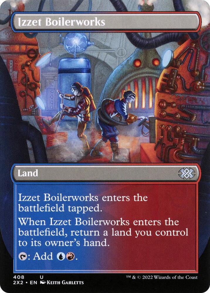 Izzet Boilerworks (Borderless) - Double Masters 2022 - Magic: The Gathering - TCGplayer.com