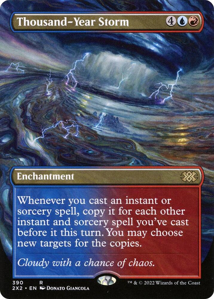 Thousand-Year Storm (Borderless) - Double Masters 2022 - Magic: The Gathering - TCGplayer.com