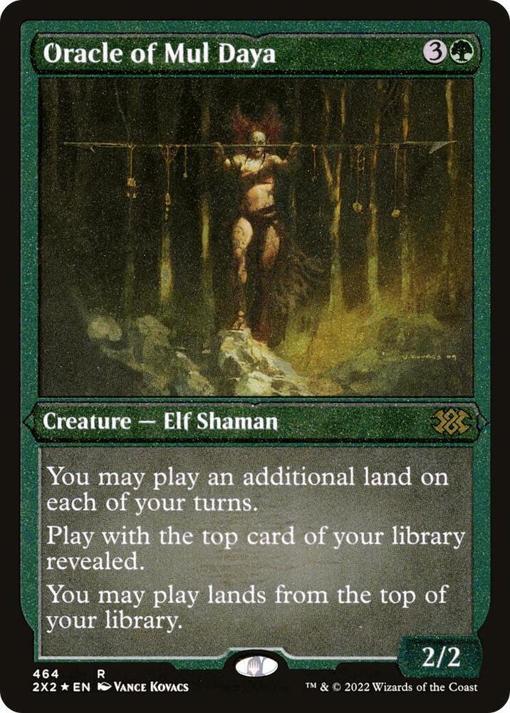 Oracle of Mul Daya (Foil Etched) - Double Masters 2022 - Magic: The ...