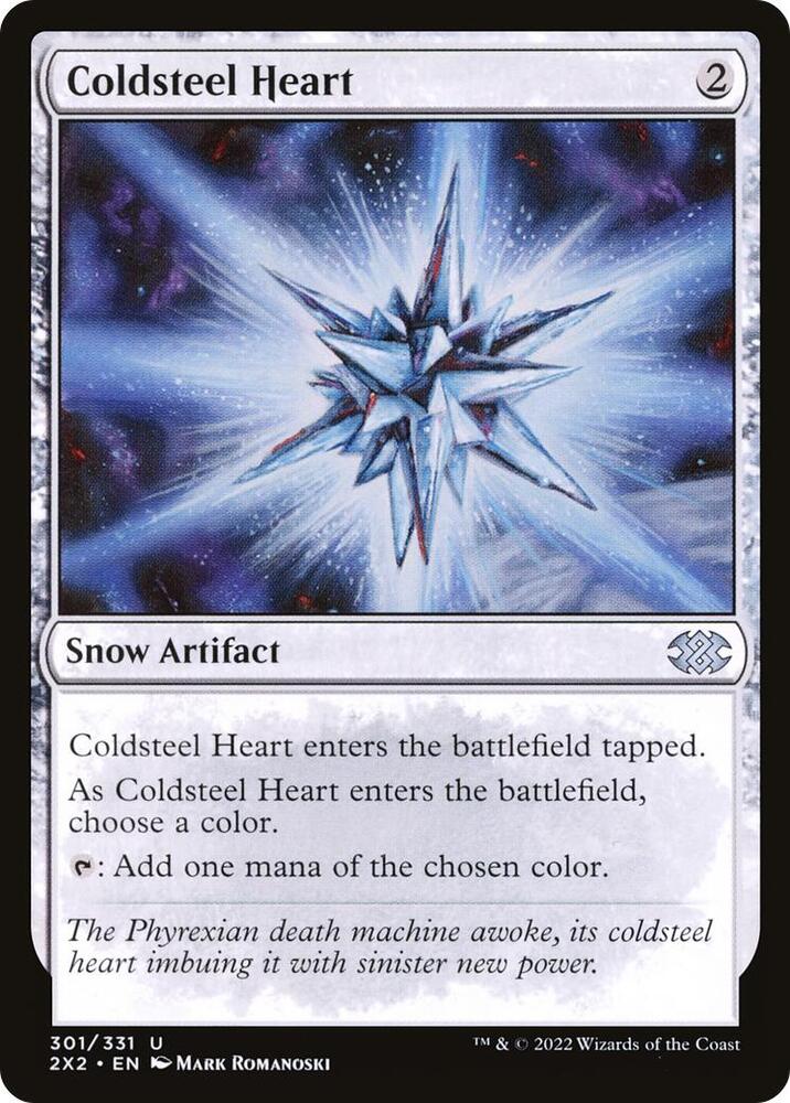 Coldsteel Heart - Double Masters 2022 - Magic: The Gathering ...
