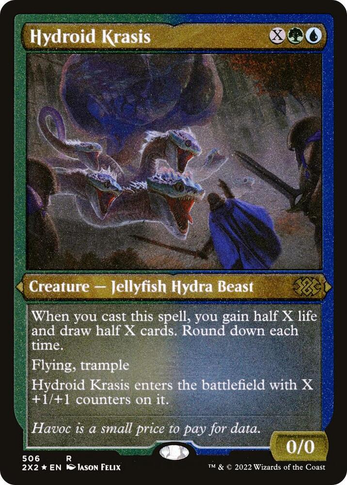 Hydroid Krasis (Foil Etched) - Double Masters 2022 - Magic: The ...