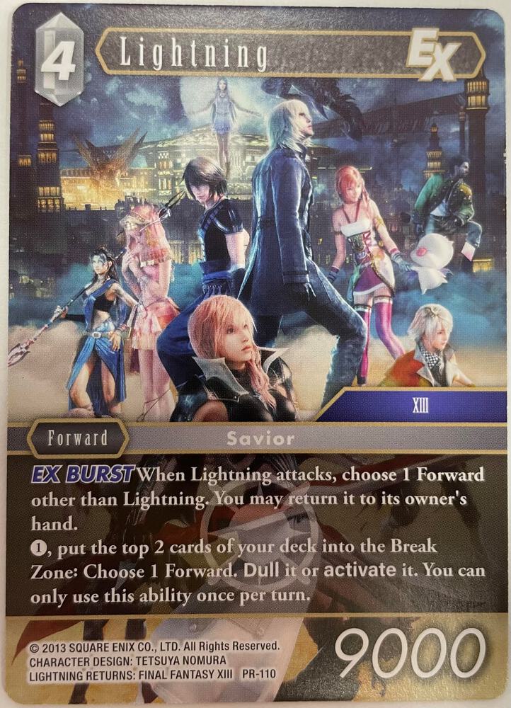 Lightning EX - Deck Exclusive Cards - Final Fantasy TCG - TCGplayer.com