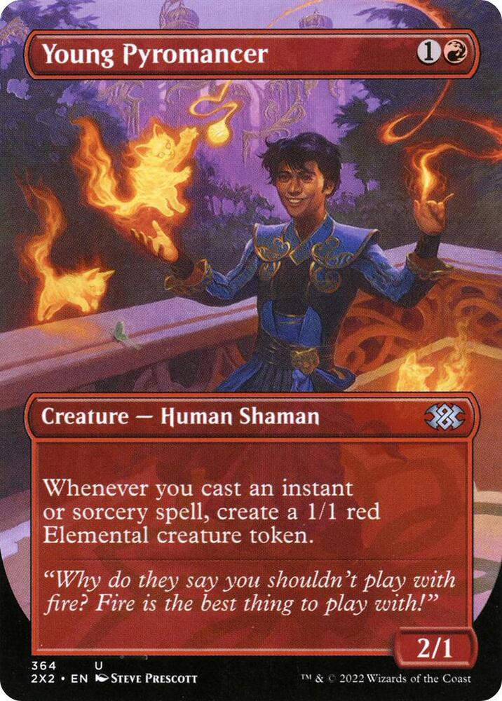 Young Pyromancer (Borderless) - Double Masters 2022 - Magic: The Gathering - TCGplayer.com
