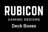 Rubicon Deck Box (Red) - Rubicon Gaming Designs Deck Boxes - Deck Boxes