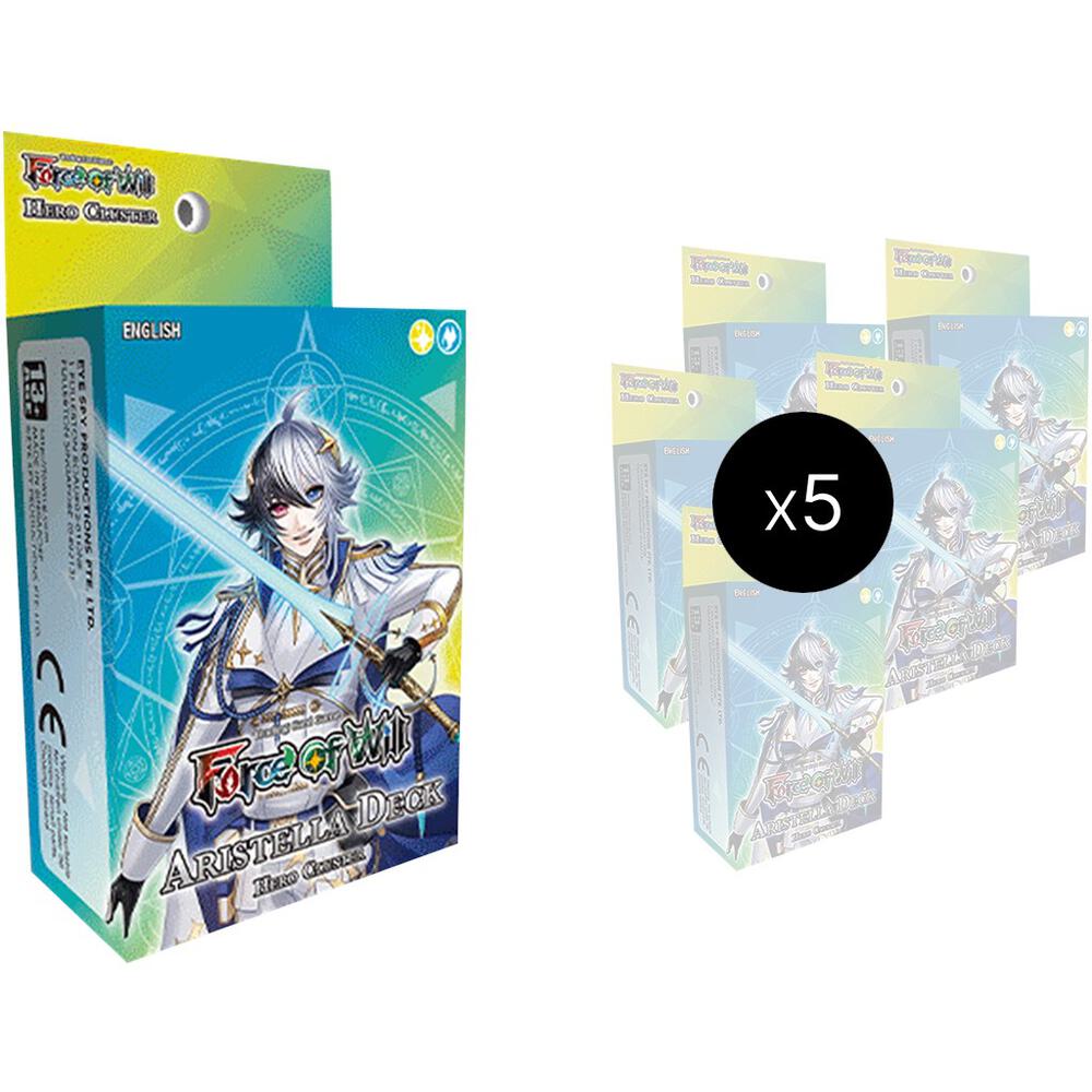 Starter Deck: Aristella Deck Display - Hero Cluster Starter Decks ...