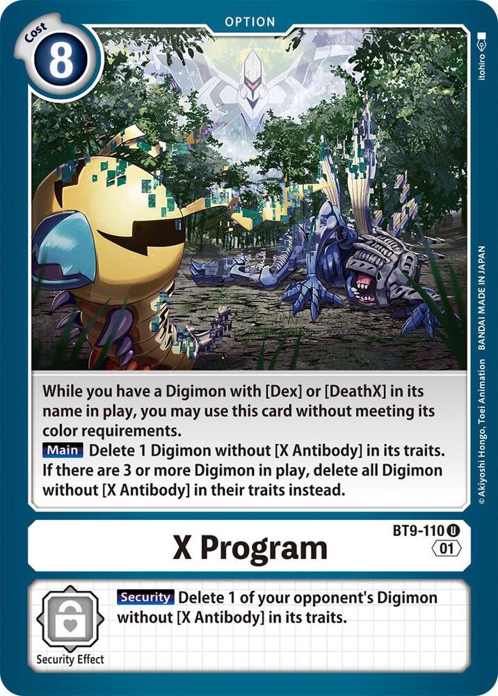 X Program - X Record - Digimon Card Game - TCGplayer.com