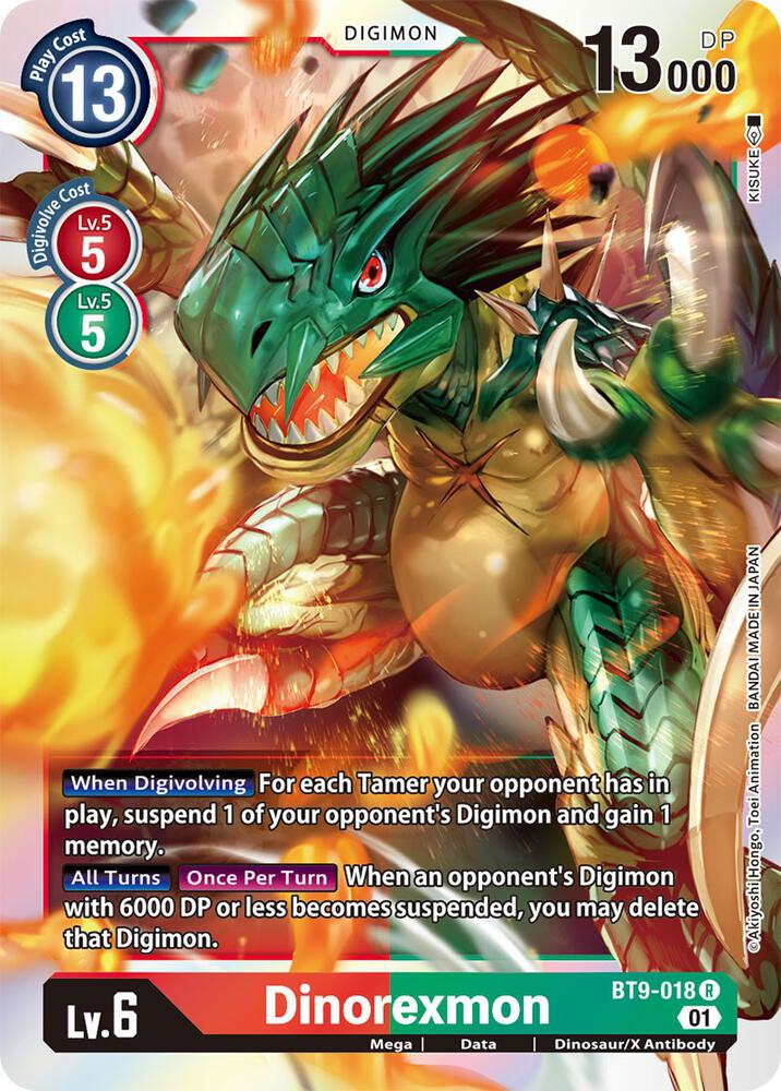 Dinorexmon - X Record - Digimon Card Game - TCGplayer.com