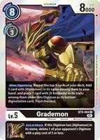 Grademon - X Record - Digimon Card Game