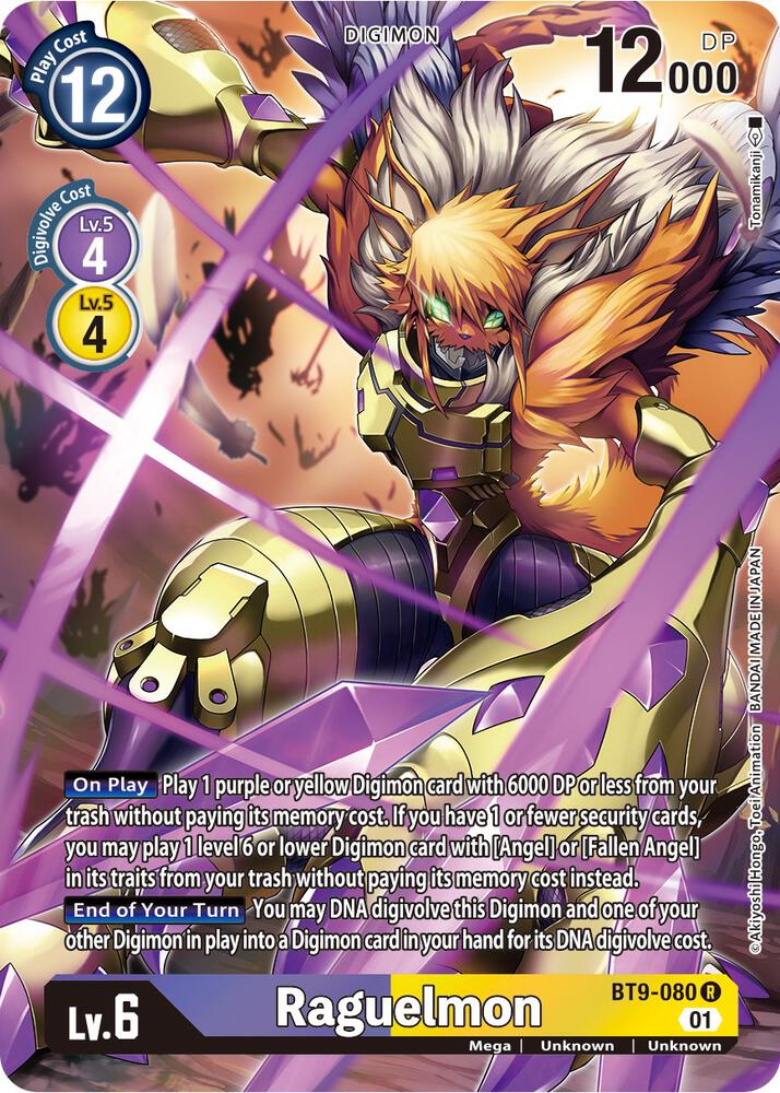 Raguelmon (Alternate Art) - X Record - Digimon Card Game - TCGplayer.com