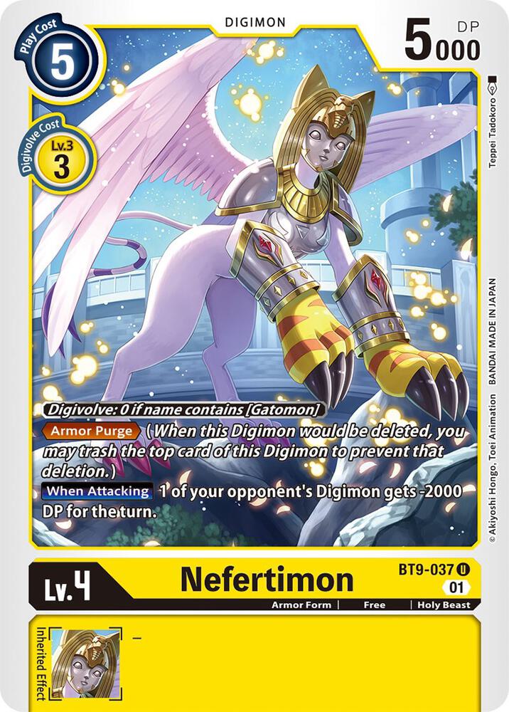 Nefertimon - X Record - Digimon Card Game