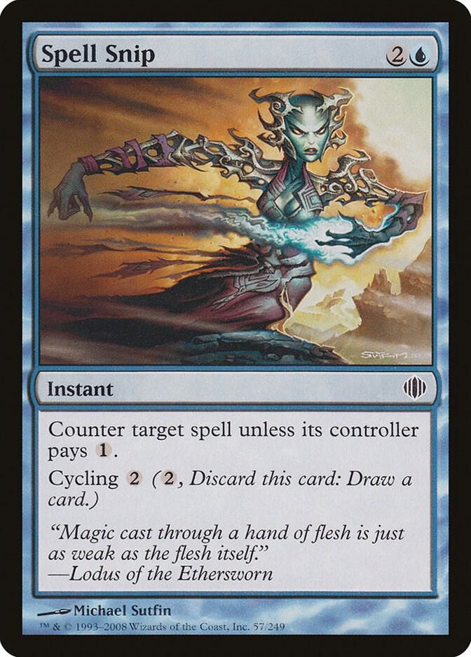 Spell Snip - Shards of Alara - Magic: The Gathering - TCGplayer.com