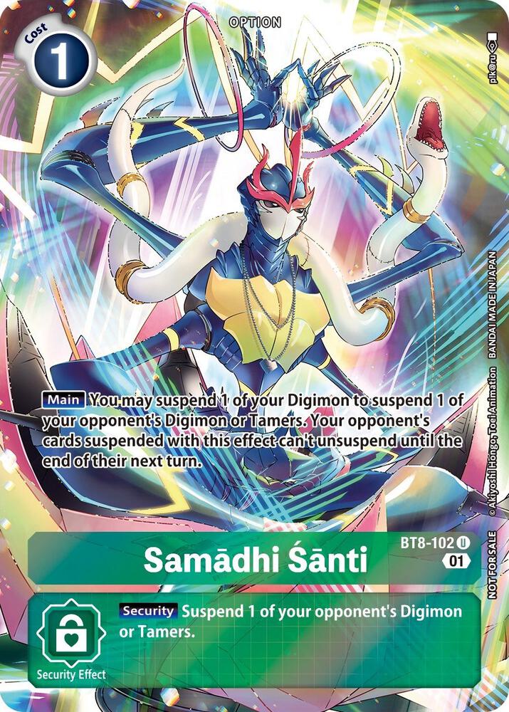 Samadhi Santi (Summer 2022 Dash Pack) - New Awakening - Digimon Card Game