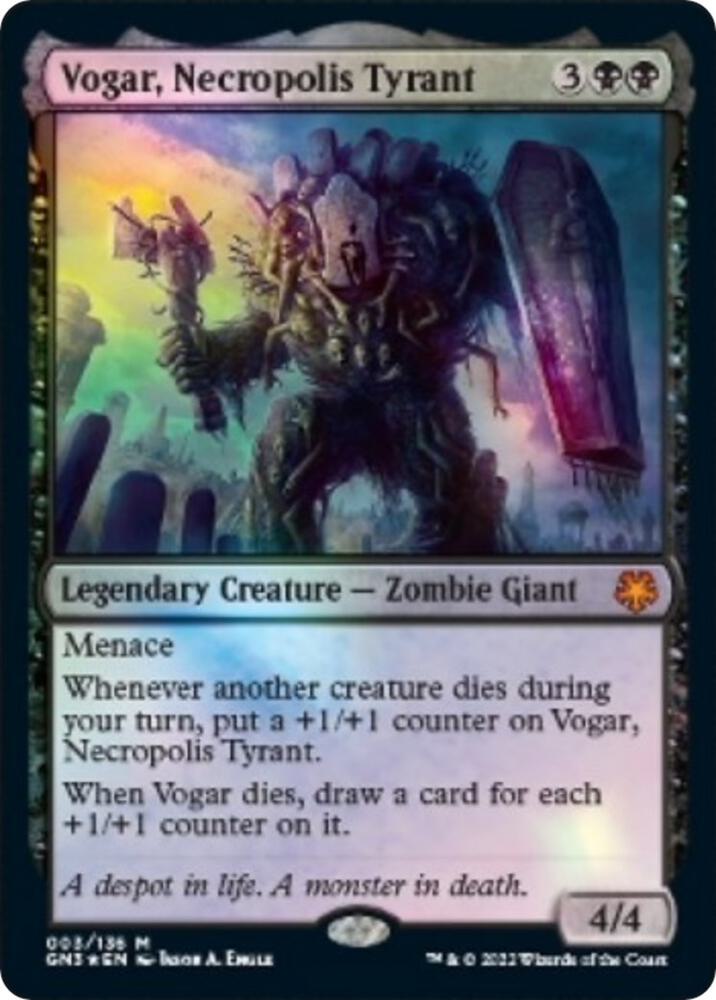 Vogar, Necropolis Tyrant - Magic Game Night: Free-For-All - Magic: The ...