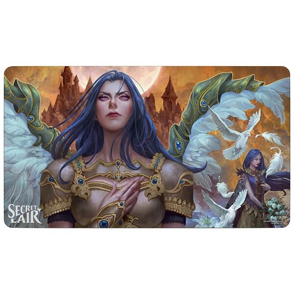 Secret Lair June 2022: Livia Prima Akroma, Angel of Wrath Playmat for ...