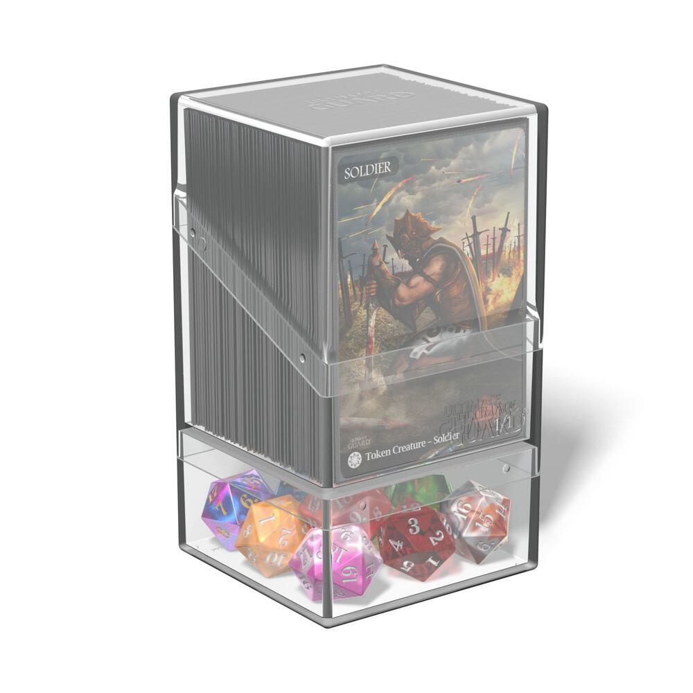 Boulder 'n' Tray - Clear (100+) - Ultimate Guard Deck Boxes - Deck ...