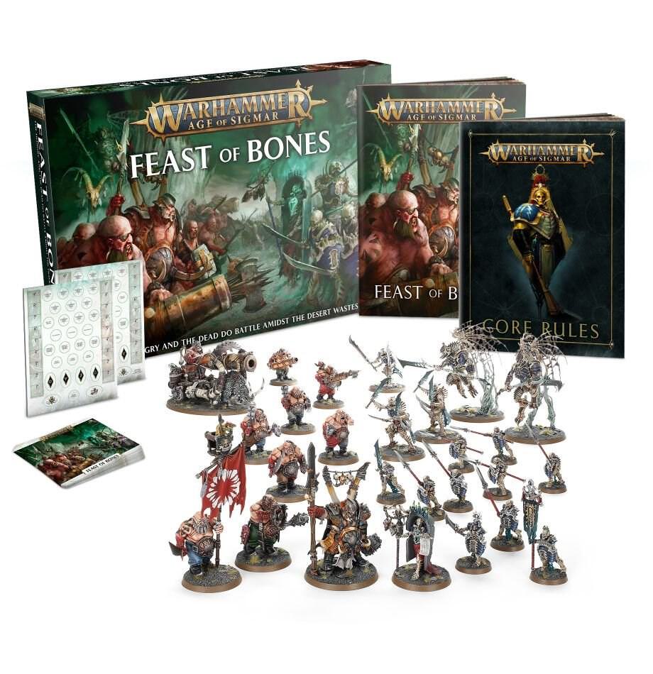 Warhammer: Age Of Sigmar - Feast of Bones - Warhammer Big Box Games ...