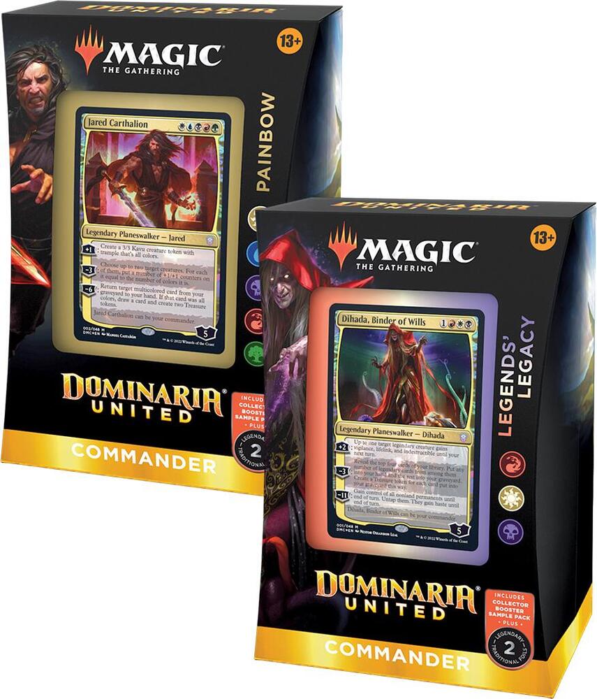 Dominaria United - Commander Decks [Set of 2] - Commander: Dominaria ...