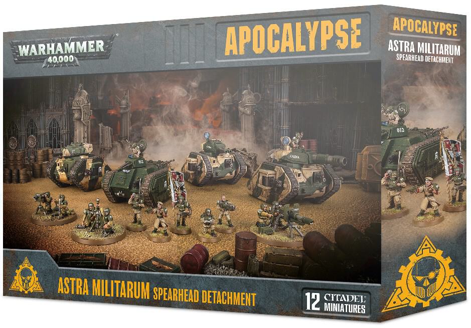 Warhammer: 40K - Apocalypse: Astra Militarum Spearhead Detachment ...
