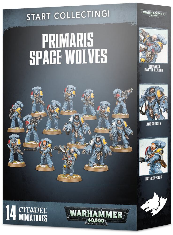 Warhammer: 40K - Start Collecting! Primaris Space Wolves - Warhammer ...