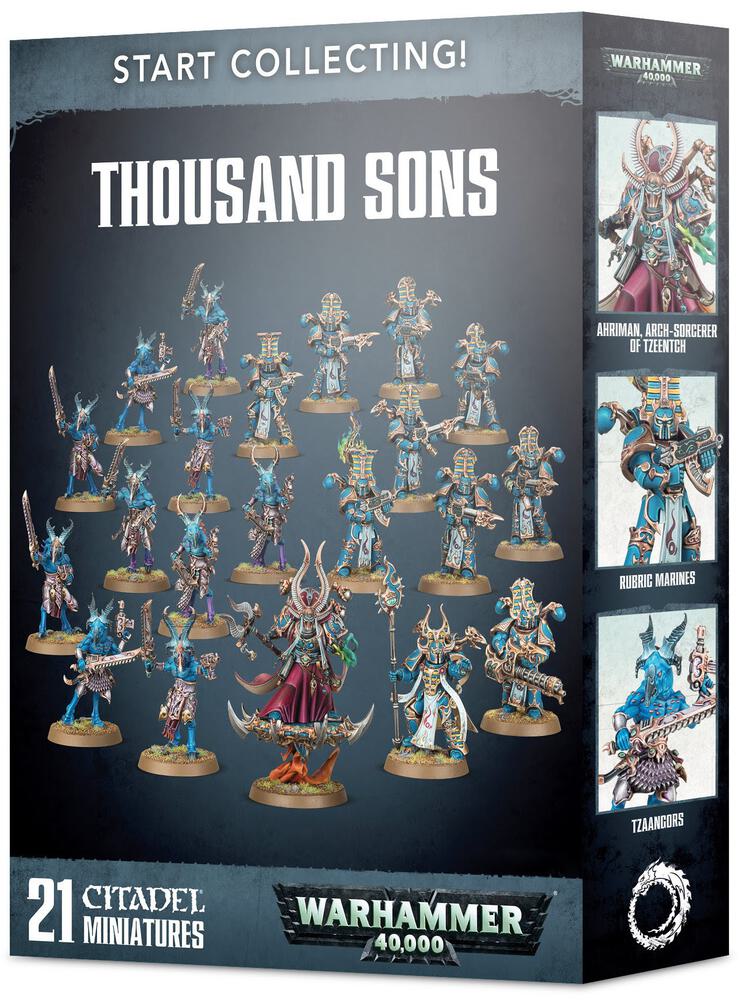 Warhammer: 40K - Start Collecting! Thousand Sons - Warhammer Plastic ...