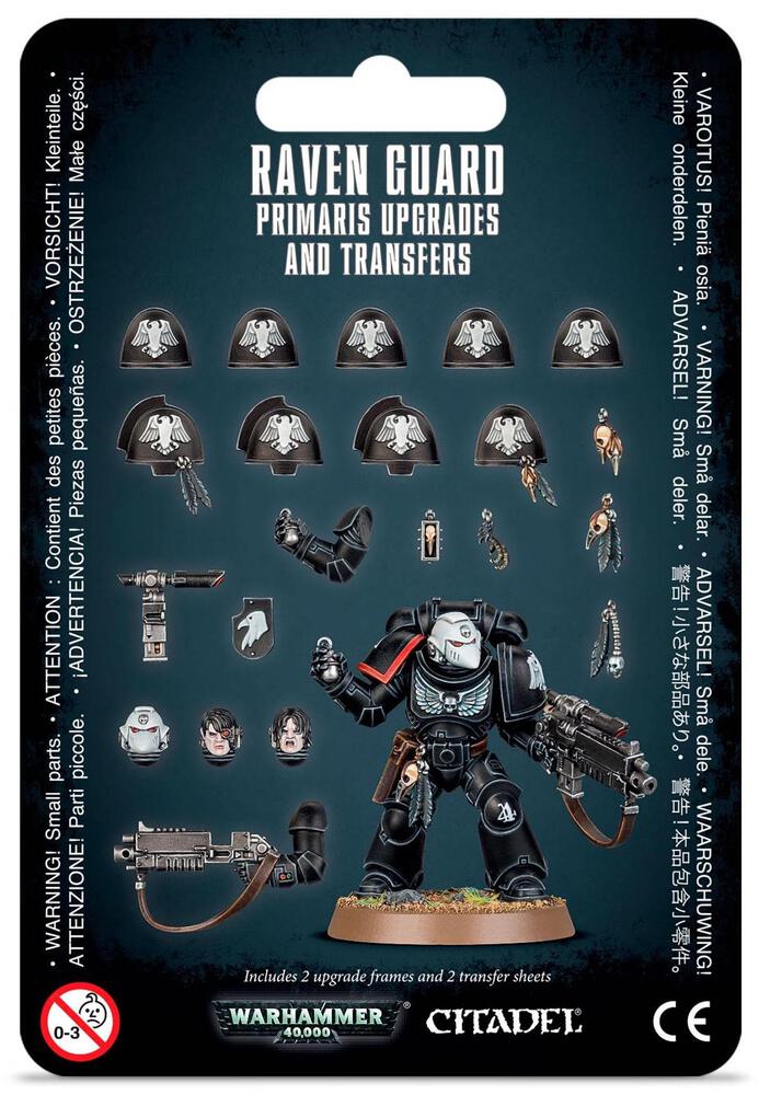 Warhammer: 40K - Raven Guard Primaris Upgrades & Transfers - Warhammer ...